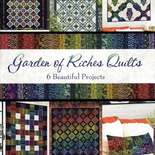 Garden of Dreams Quilt Book by Jason Yenter - Etsy