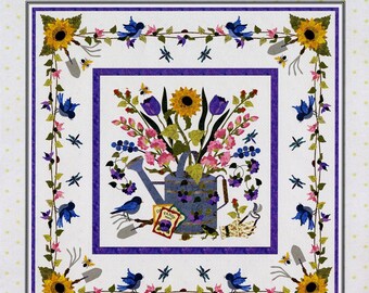 Baltimore Spring 12-month Block of the Month Applique Quilt Pattern ...