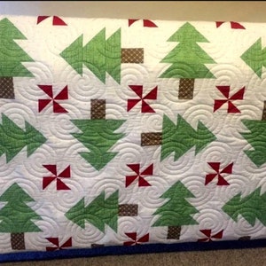 Poppa's Tree Farm *quilt Pattern* Designed By: Karen M. Walker - Laugh ...