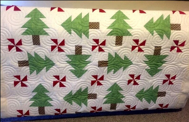 Poppa's Tree Farm quilt Pattern Designed By: Karen M. - Etsy