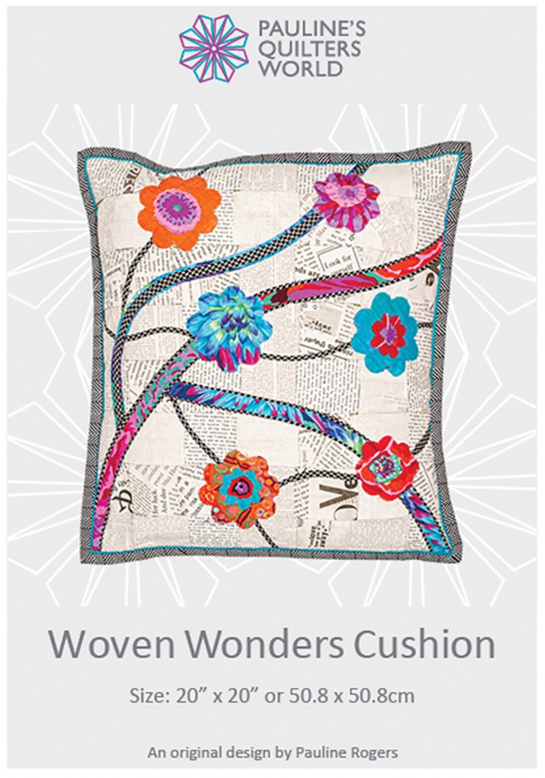 Woven Wonders Cushion *sewing Craft Pattern* From: Pauline's Quilters ...