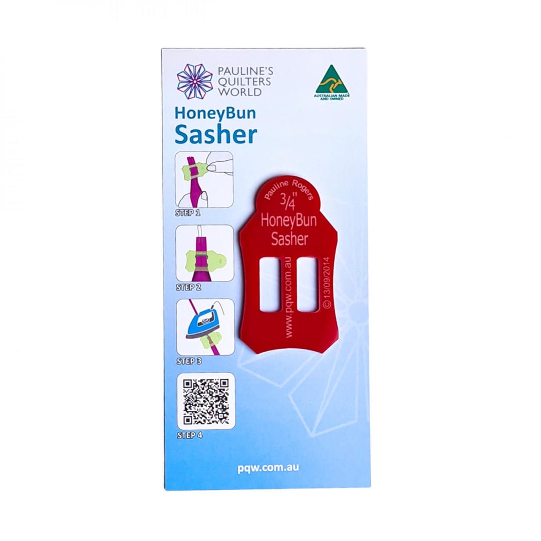 Honey Bun Sasher - Sasher Collection *fold 1 1/2" Fabric With Batting ...