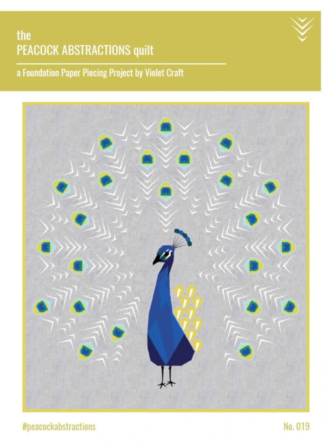 Peacock Abstractions Quilt Pattern *foundation Paper Piecing* By ...