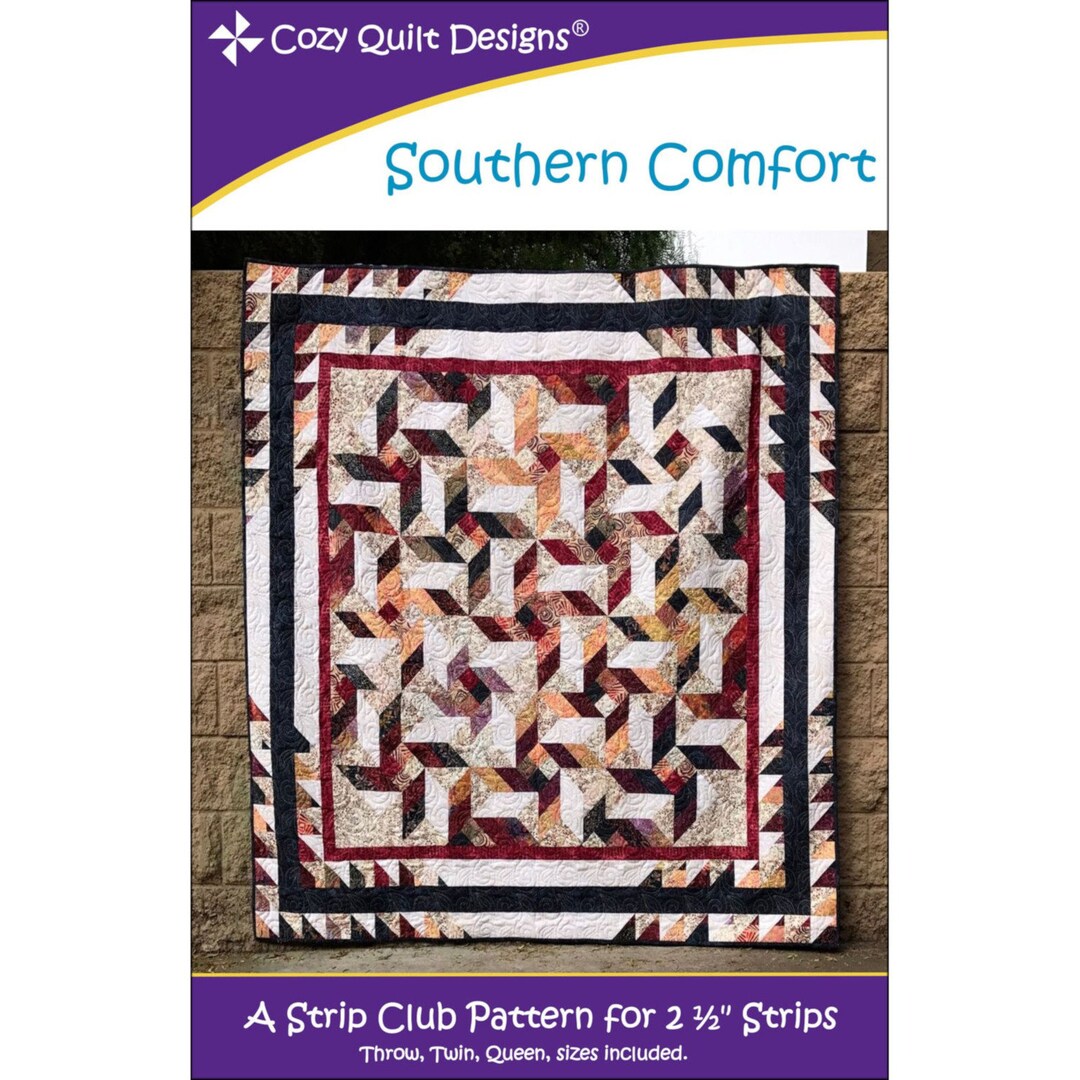 SOUTHERN COMFORT *quilt Pattern* - Cozy Quilt Designs - Etsy