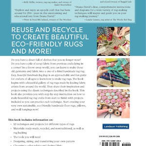 Easy, Beautiful Handmade Rag Rugs *book* By: Deana David for Landauer ...