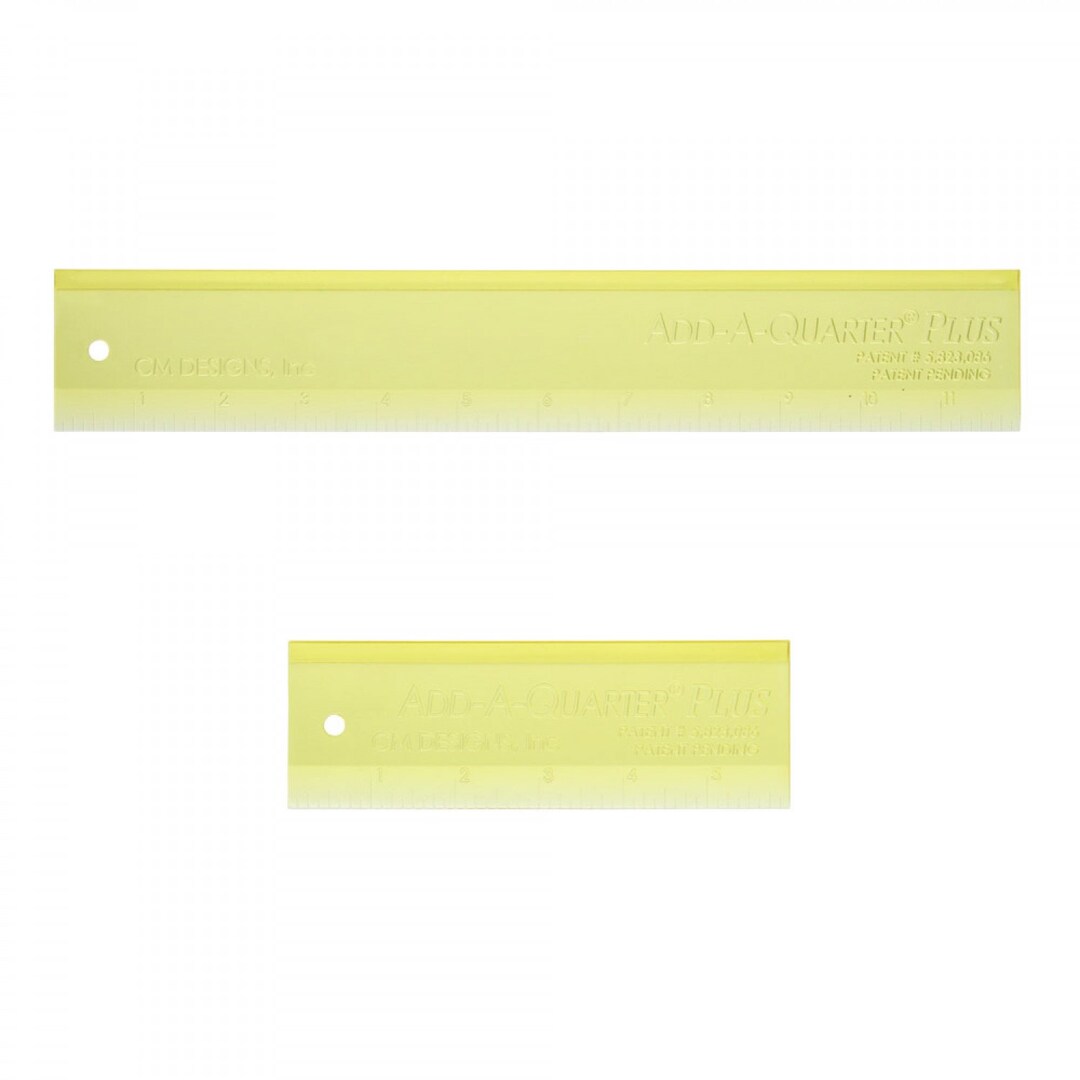 Add A Quarter **plus** Combo Rulers - * Combo: 6 Inch & 12 Inch* - CM ...