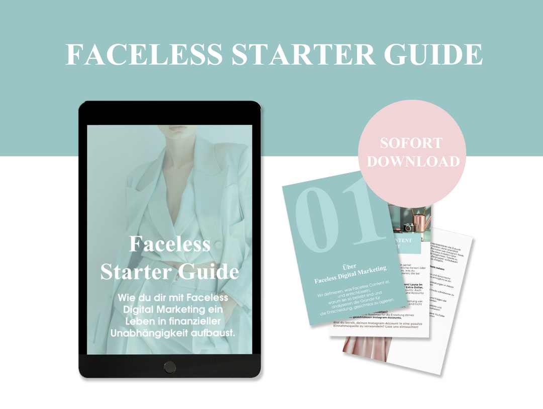Faceless Starter Guide | Digital Marketing | Online Marketing | Online ...