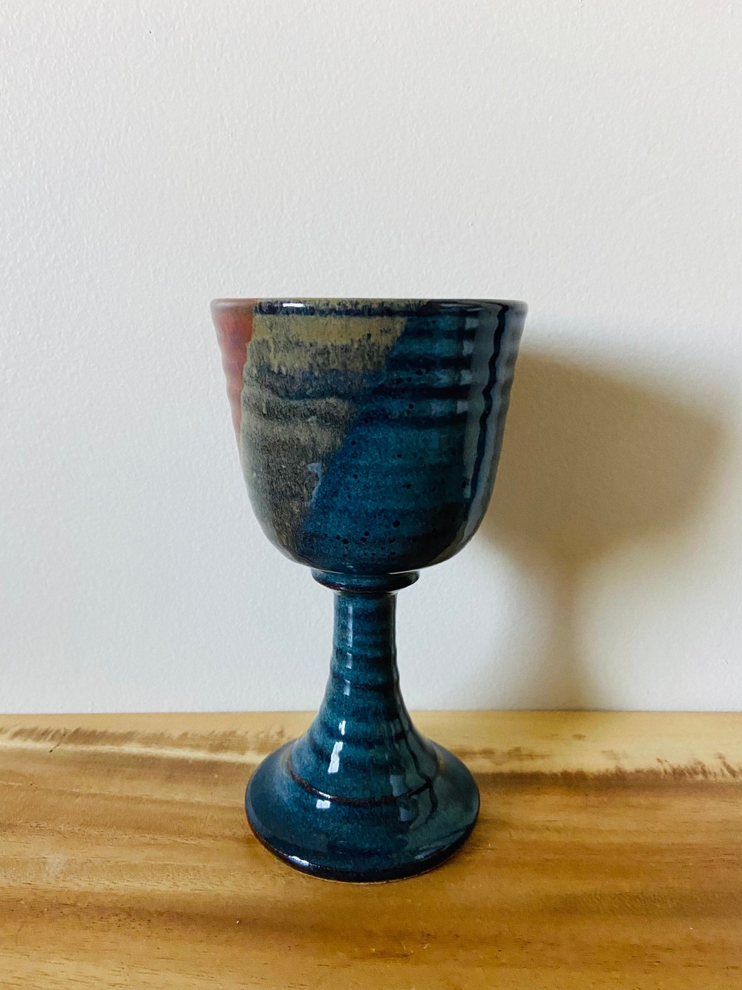 Kings Goblet Glazed Pottery - Etsy
