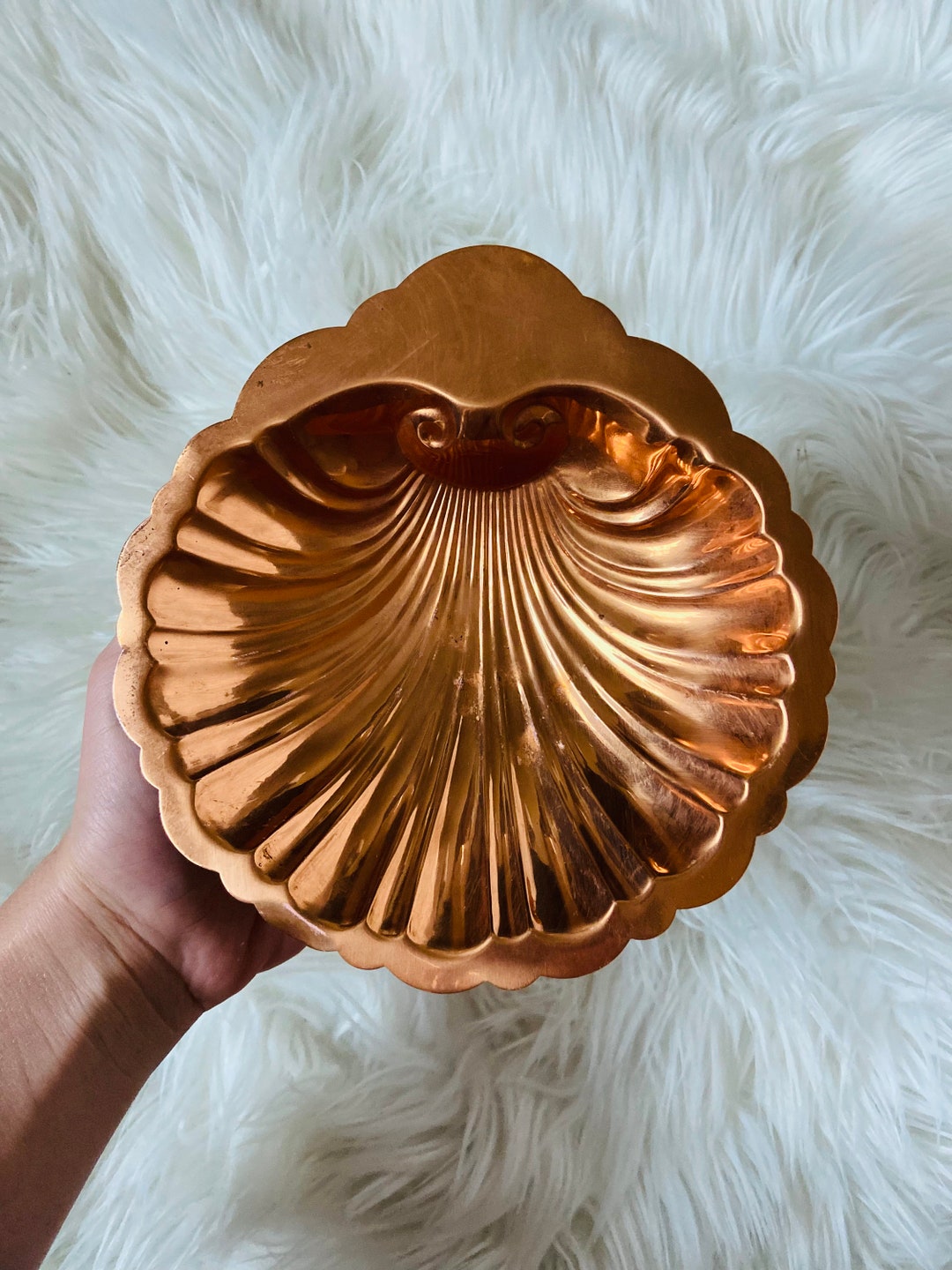 Vintage Candy Dish by Coppercraft 1970s - Etsy