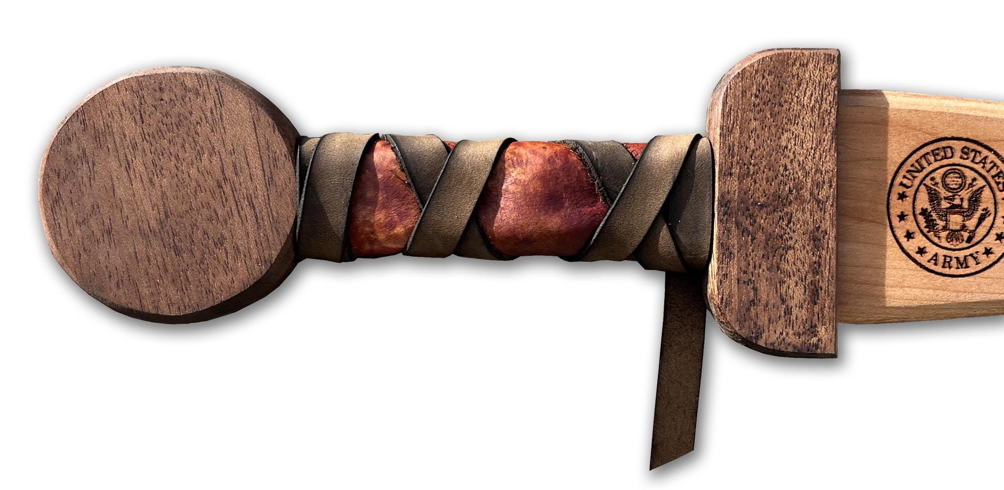 Custom Gladius Wooden Rudis Sword - Flag - Made in the USA! - Etsy
