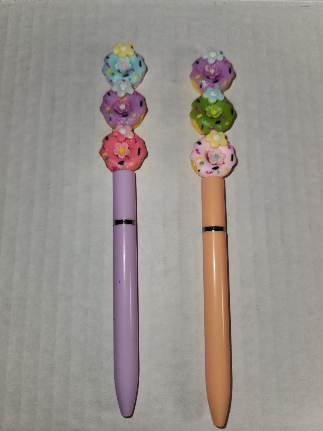 Donut Beaded Pen With 2 Refills - Etsy