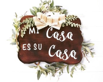 Custom Casa Sign - Etsy
