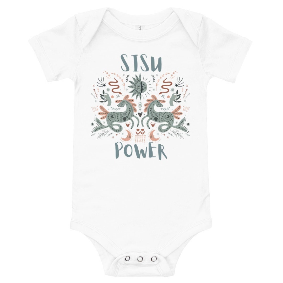 Sisu Power Baby ,sisu Baby Onesie , Finland Onesie, Holiday Gift for ...