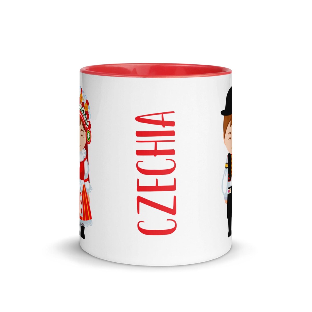 Czech Republic Folklore Mug, Czechia Folklore Mug, Gift From Czech ...
