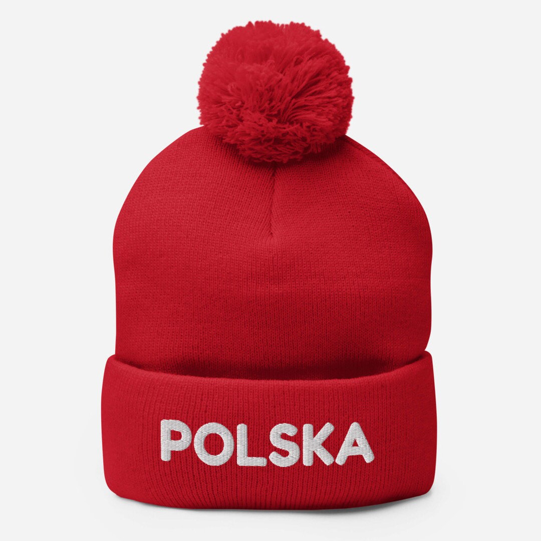 Polish Hat, Pom Pom Beanie Poland, Polish Pride, Pom-pom Beanie, Winter ...