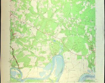 Fort Lee Map Art - Etsy