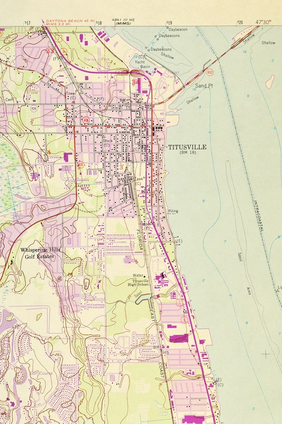 Map Of Titusville Florida Titusville, Fl | List | AllTrails