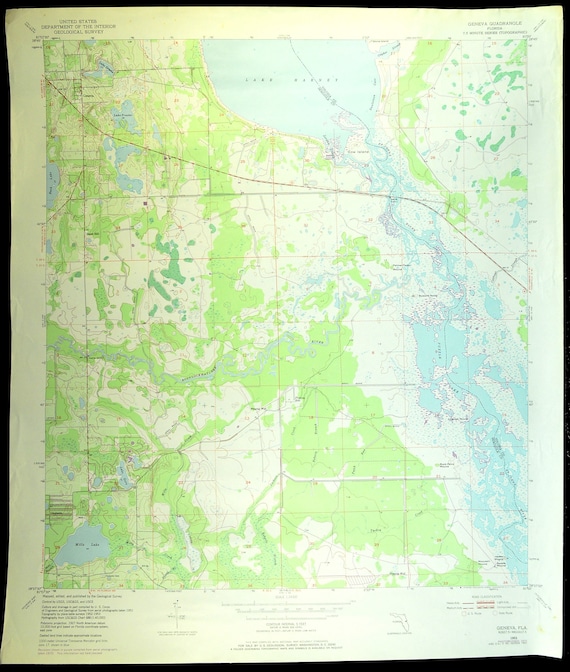Map Of Geneva Florida