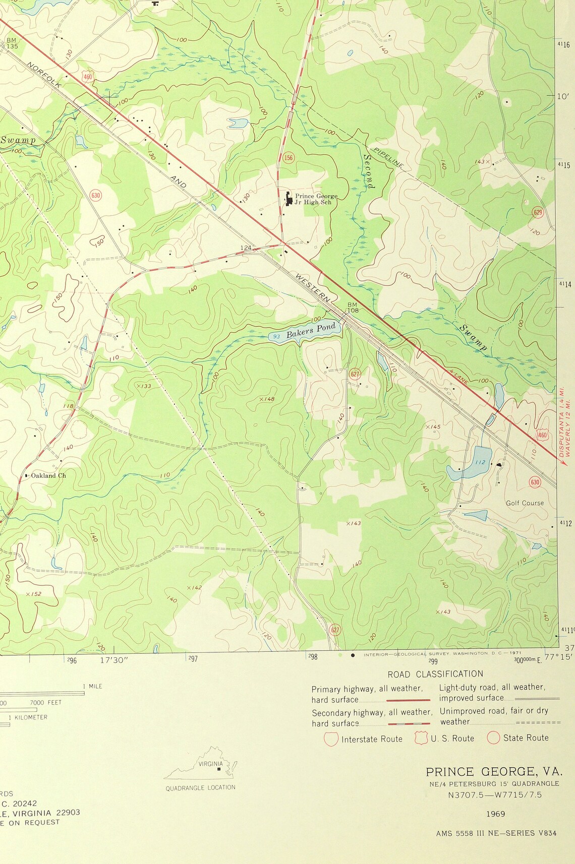 Fort Lee Map of Petersburg National Battlefield Park Virginia | Etsy