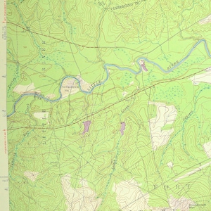 Overhills Map of Fort Bragg North Carolina LARGE Topographic | Etsy