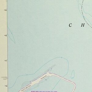 Gunpowder Falls State Park Map of Gunpowder Neck Maryland Art Print ...