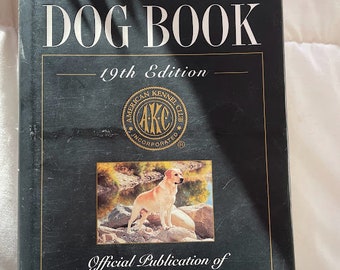 Vintage Dog Book | Etsy