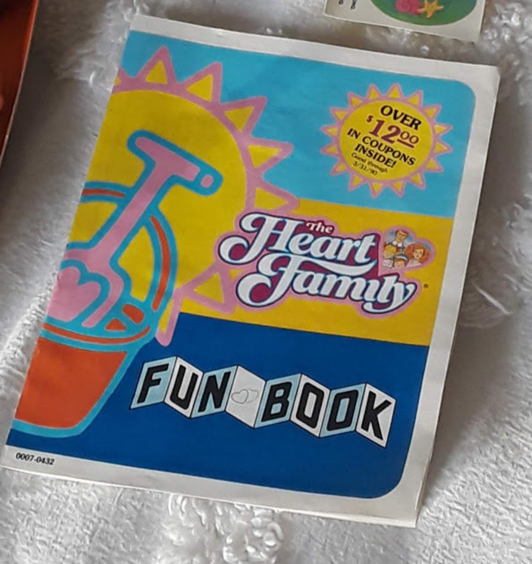 MATTEL HEART FAMILY Fun Book - Etsy