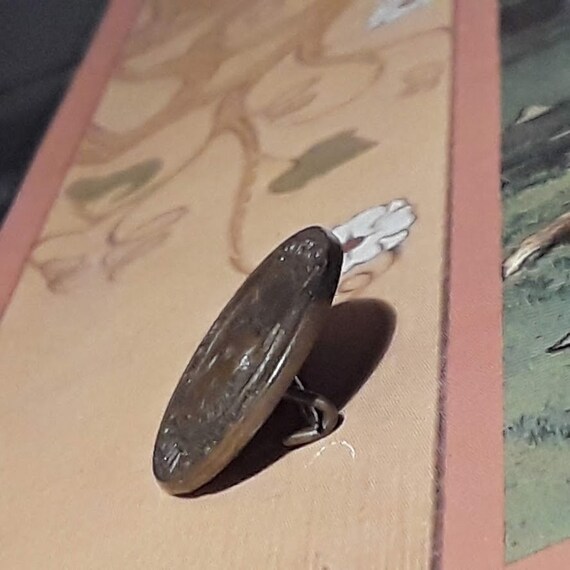 BOY SCOUTS BSA Pin Vintage Brass bobcat pin - Gem