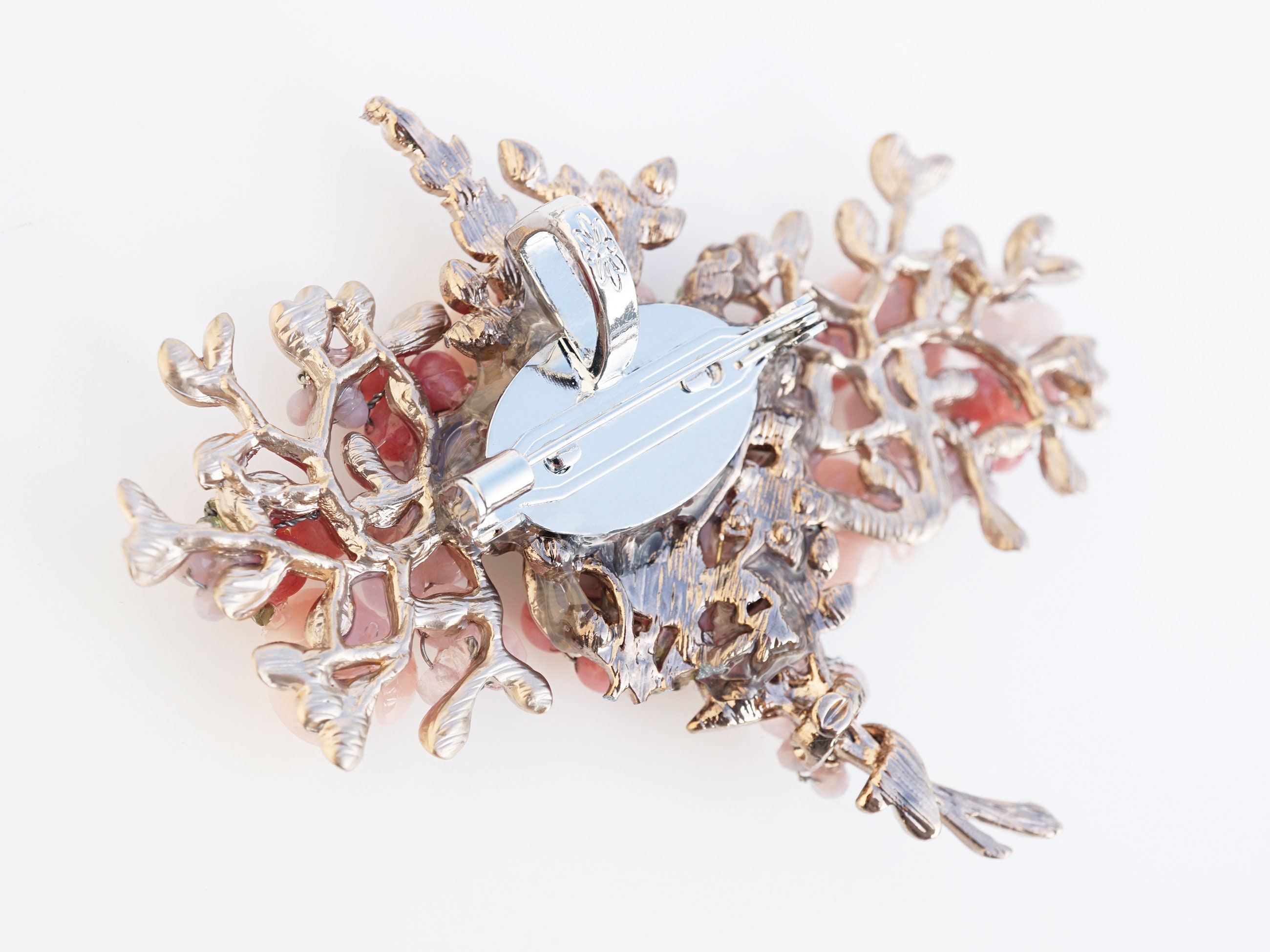 Bouquet Brooch. Vintage Brooch. Tree Brooch. Flower Brooch. Wedding ...