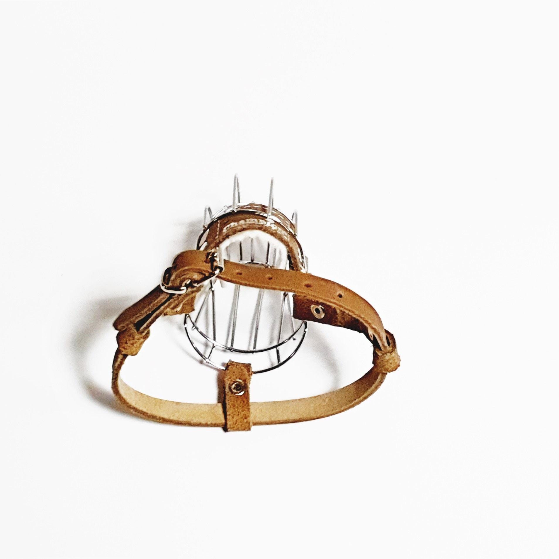 New Metal STRONG Wire Basket Dog Muzzle for Rattler Yorkshire Terrier ...