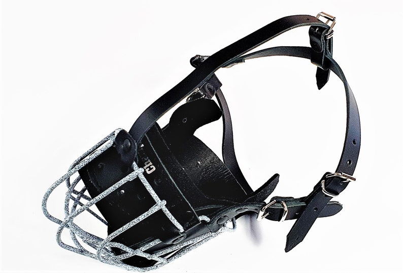 Strong Metal Wire Basket Dog Muzzle for Rottweiler Mastiff & - Etsy UK