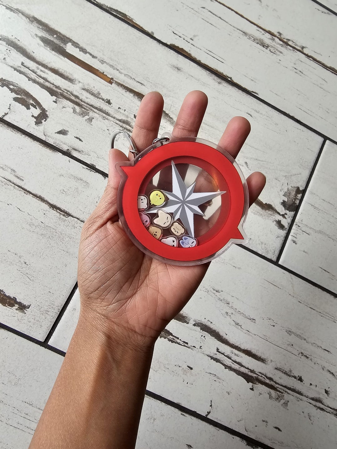 SKZ Stray Kids Acrylic Shaker Keychain - Etsy