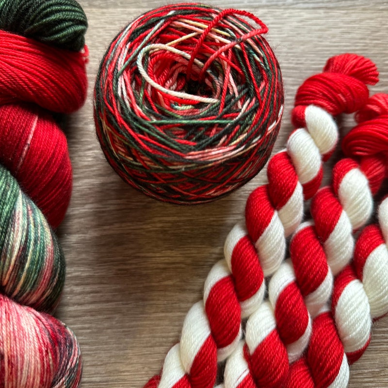 Christmas Yarn - Etsy