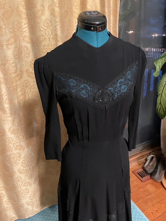 Antique Helen Allen Dress - Gem