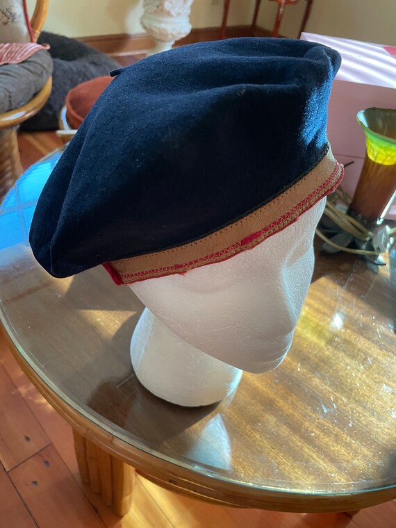 Vintage Wool Beret - Gem