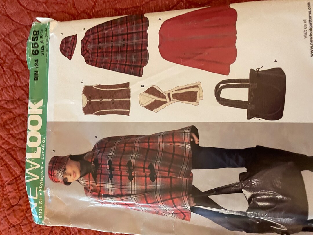 New Look Cape Pattern - Etsy