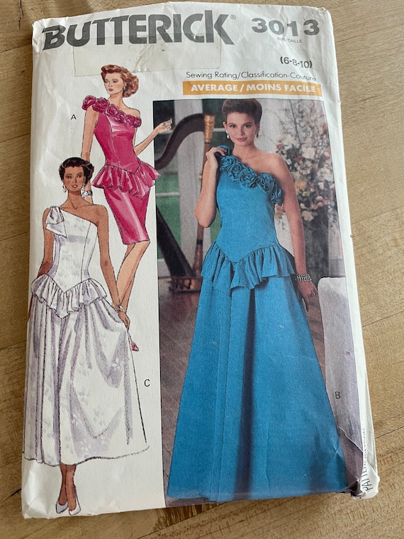 Prom Dress Pattern - Etsy