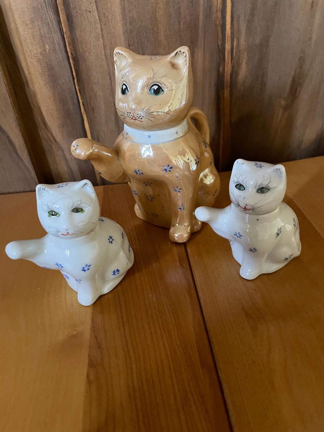 Vintage Cat Teapots - Etsy