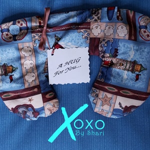 Beach Lighthouse Hug Spa Neck Wrap Removable Covers Hot/cold Microwave ...