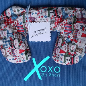 Hug Spa Neck Wrap Removable Covers Hot/cold Microwave Rice - Etsy