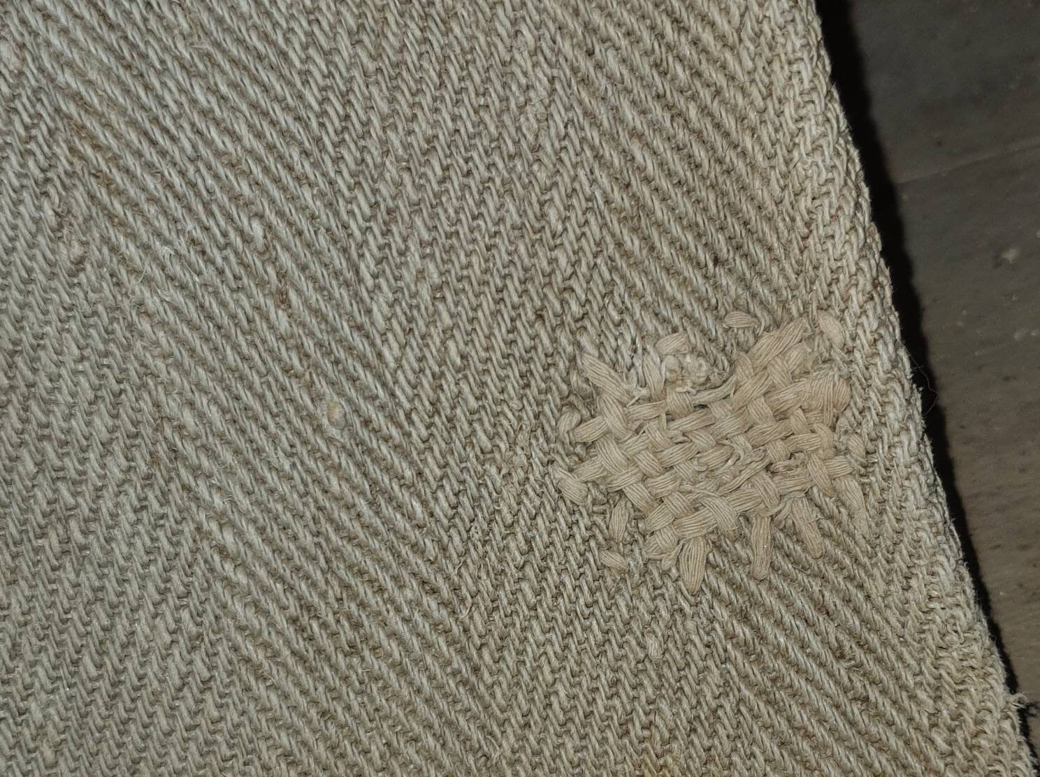 German Antique 19th Century Linen 1897 Grain Sack - Etsy