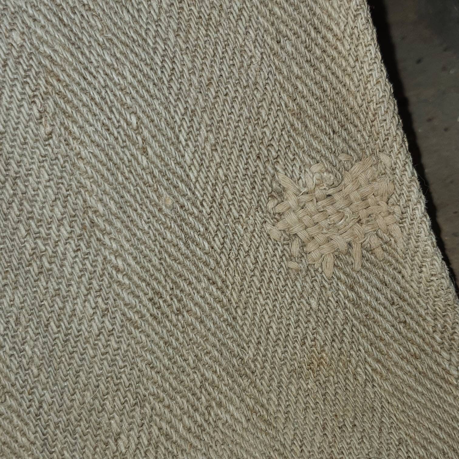 German Antique 19th Century Linen 1897 Grain Sack - Etsy