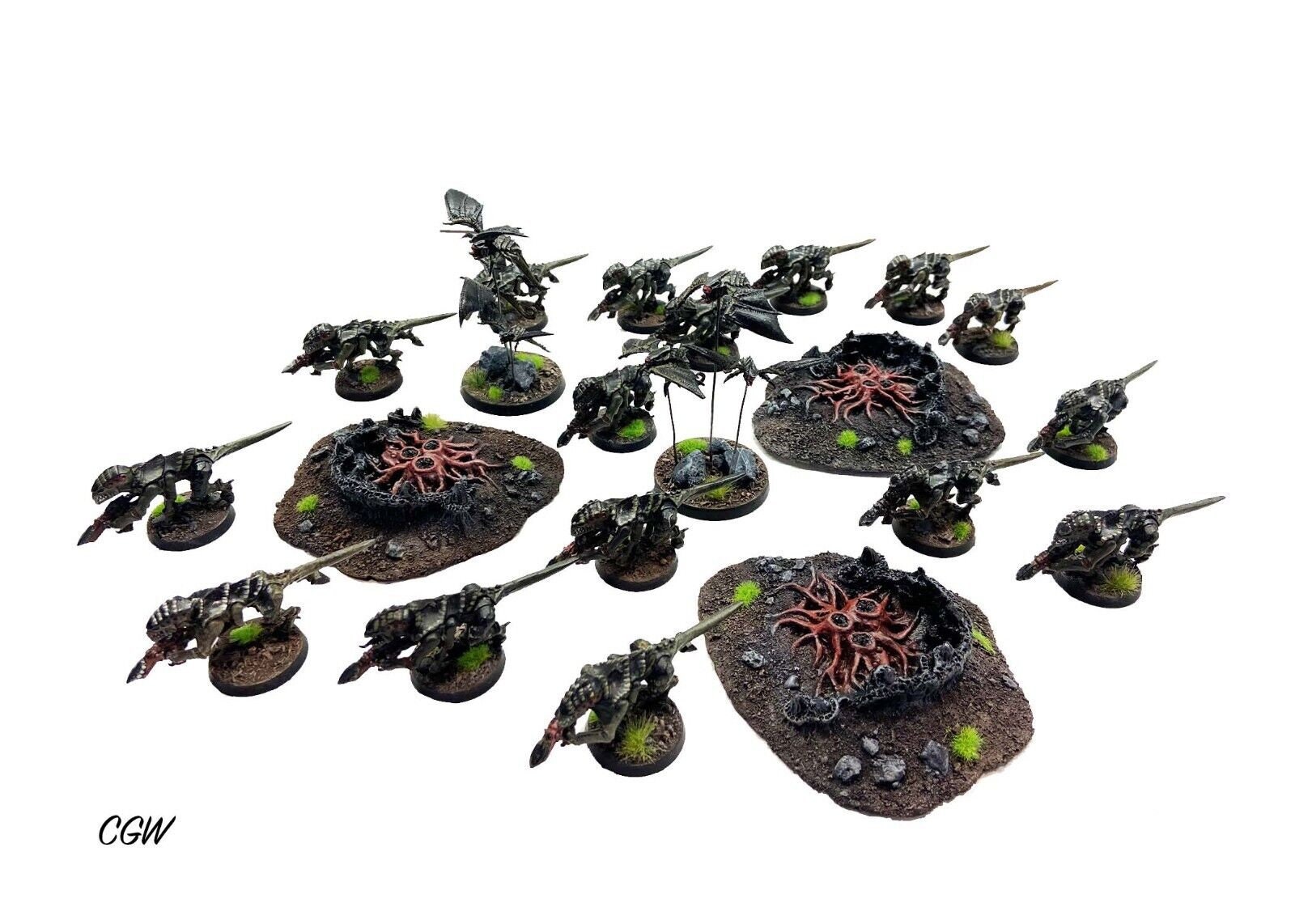 Tyranid Army/ Battlefield Terrain, Infestation Nodes Markers. - Etsy