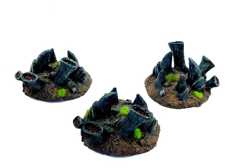 Warhammer 40K Tyranid/alien Base Terrain, for Army/ Battlefield - Etsy
