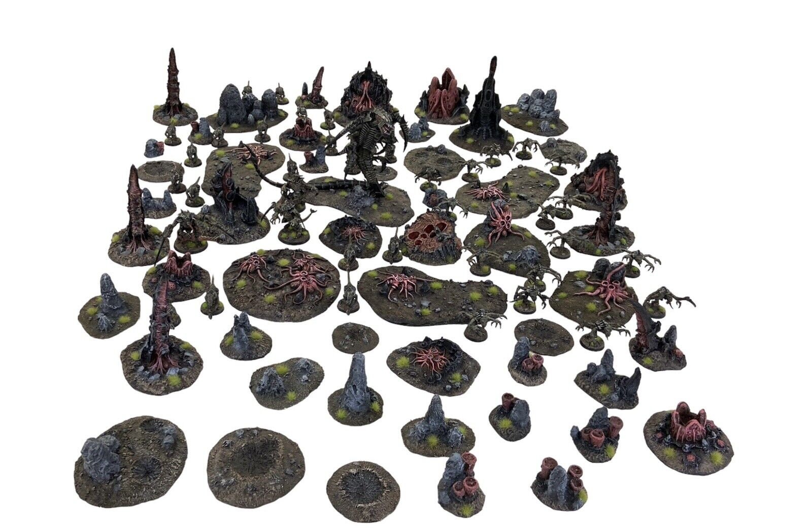 Large Tyranid Army/ Battlefield Terrain Painted Set Custom - Etsy