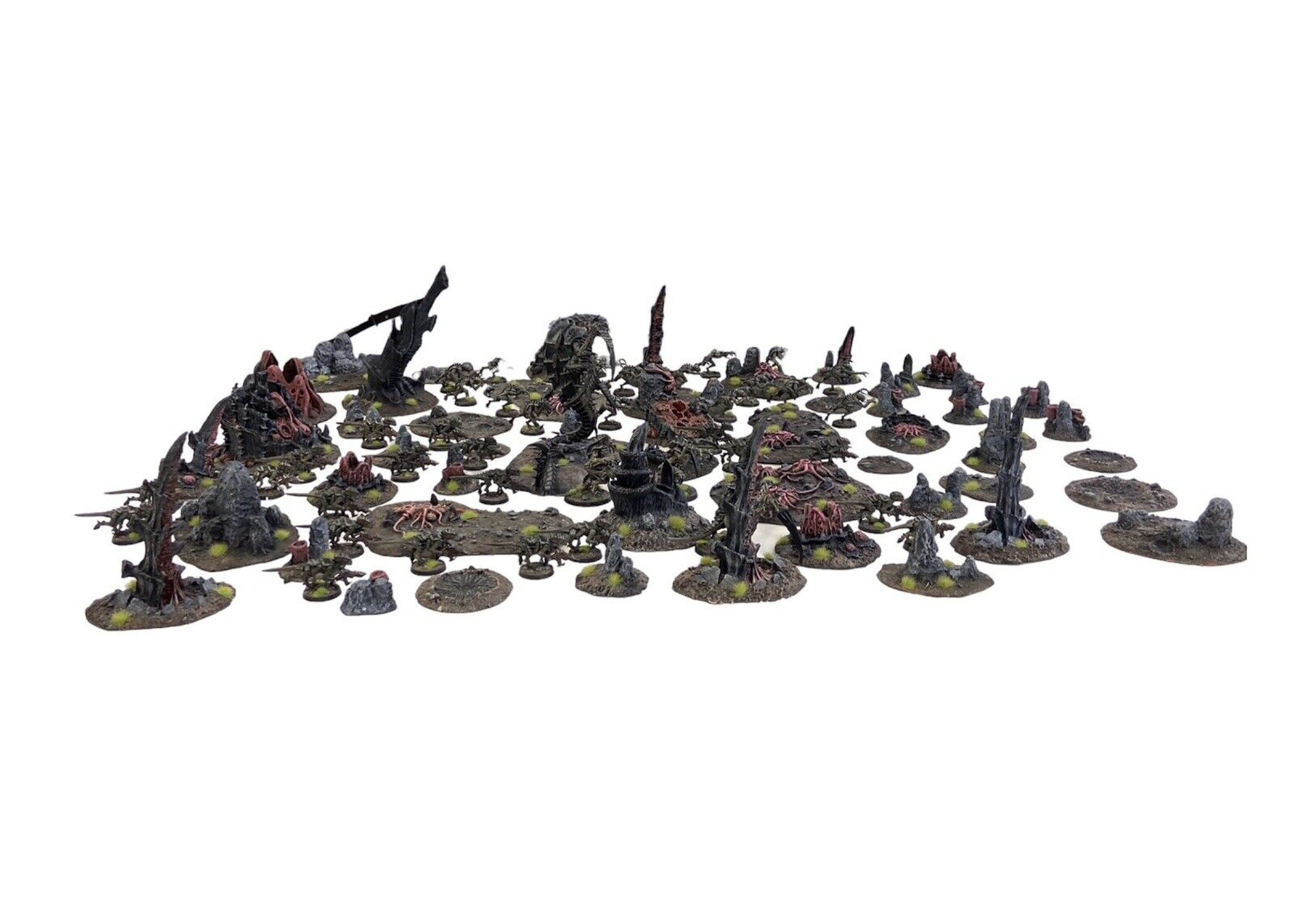 Large Tyranid Army/ Battlefield Terrain Painted Set Custom - Etsy