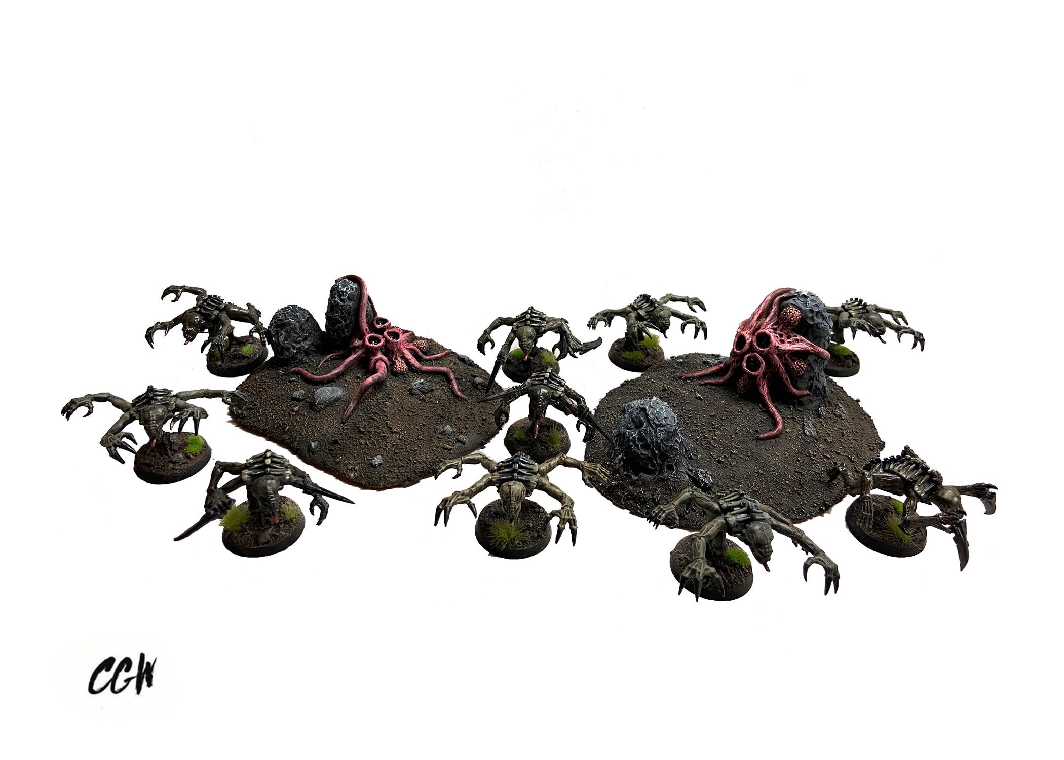 Warhammer Tyranid Army/battlefield Alien Infestation Nodes Terrain - Etsy