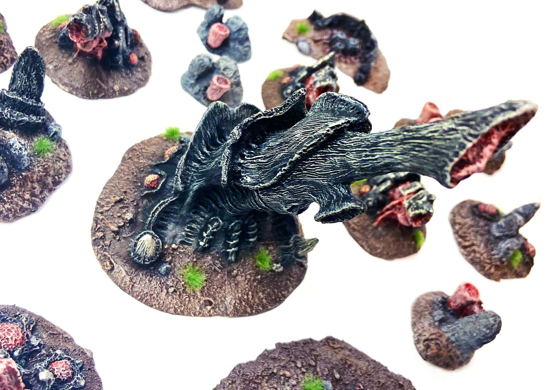 Warhammer 40k/ Wargames Alien Terrain, Tyranid Army Bio-cannon - Etsy