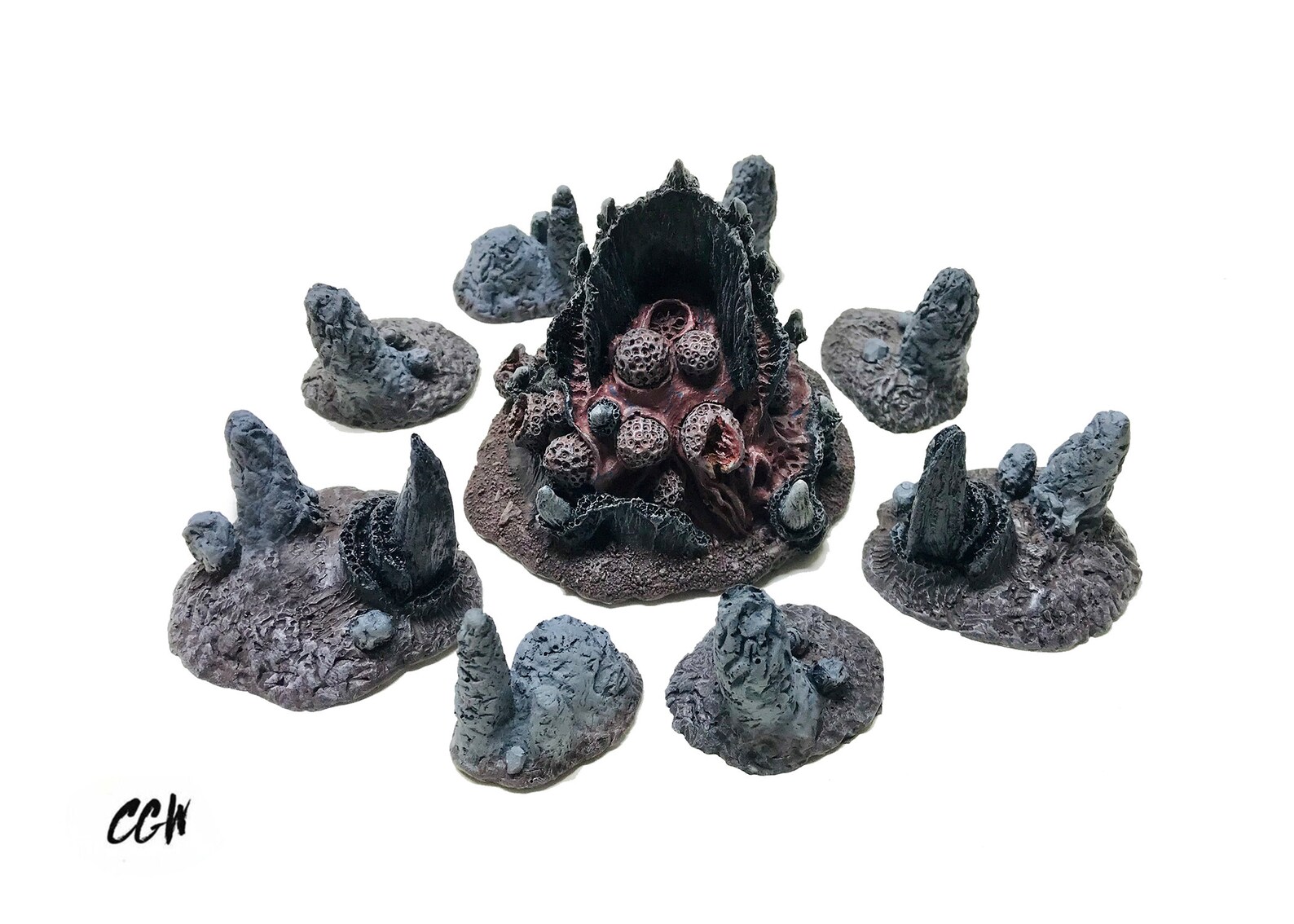Tyranid Army Brood Nest, Alien Wargames/battlefield Terrain. - Etsy