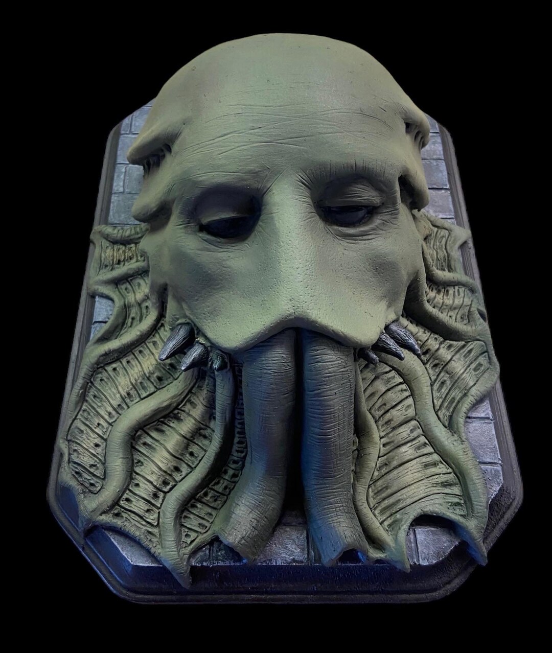 Cthulhu Head Bust on Plaque, Sci Fi and Fantasy Dark Art - Etsy